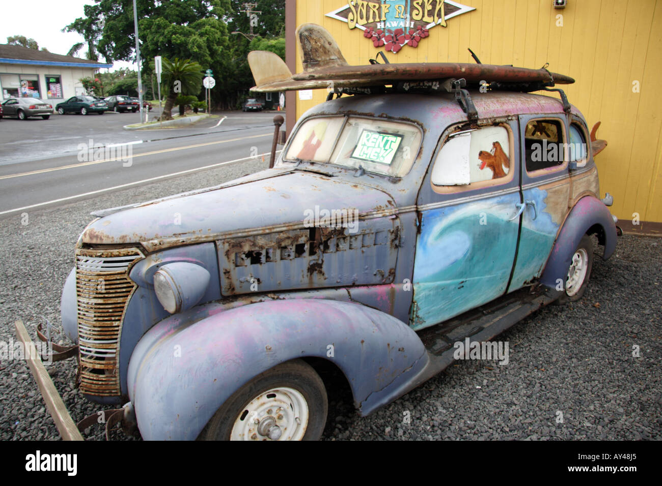 Rusty surfboards hi-res stock photography and images - Alamy