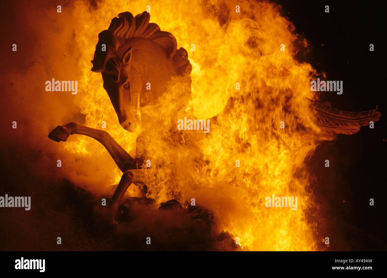 flames burn fire celebration Stock Photo - Alamy