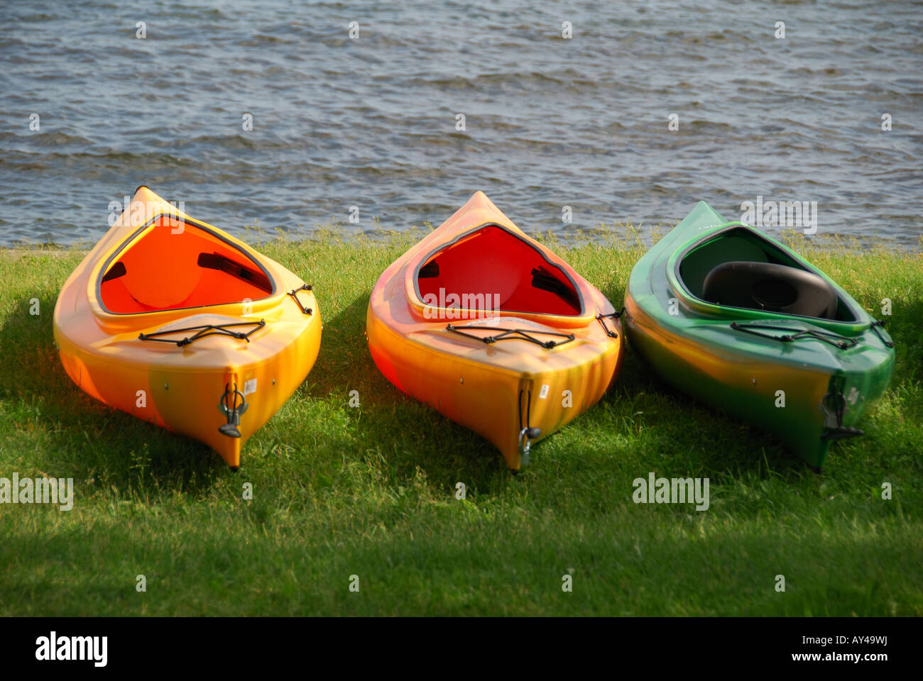 Three canoes hi-res stock photography and images - Alamy
