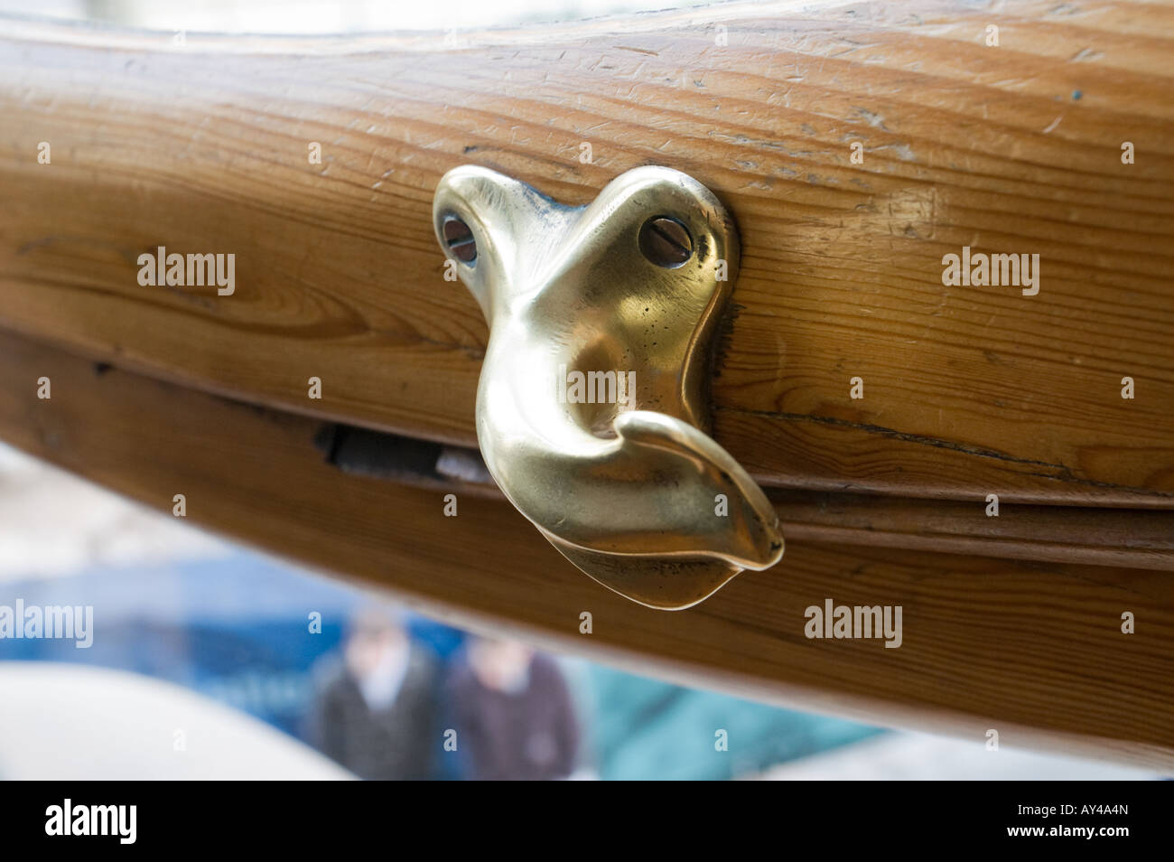 Detail of interior (window handle) at Casa Batllo designed by Antoni ...