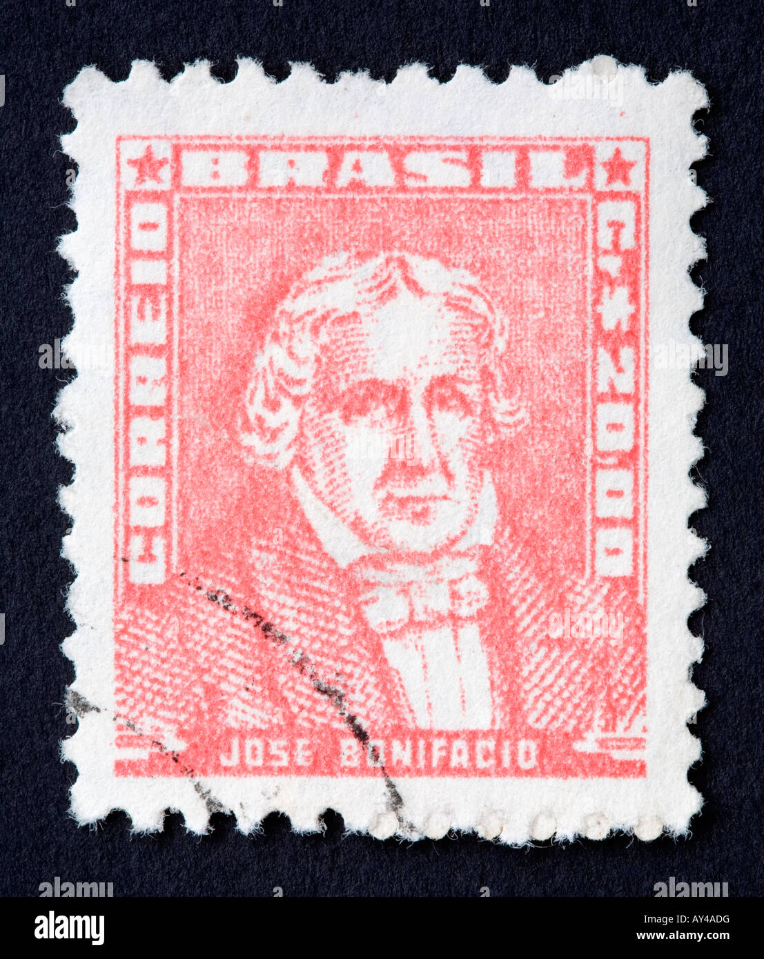 Brazilian postage stamp Stock Photo - Alamy