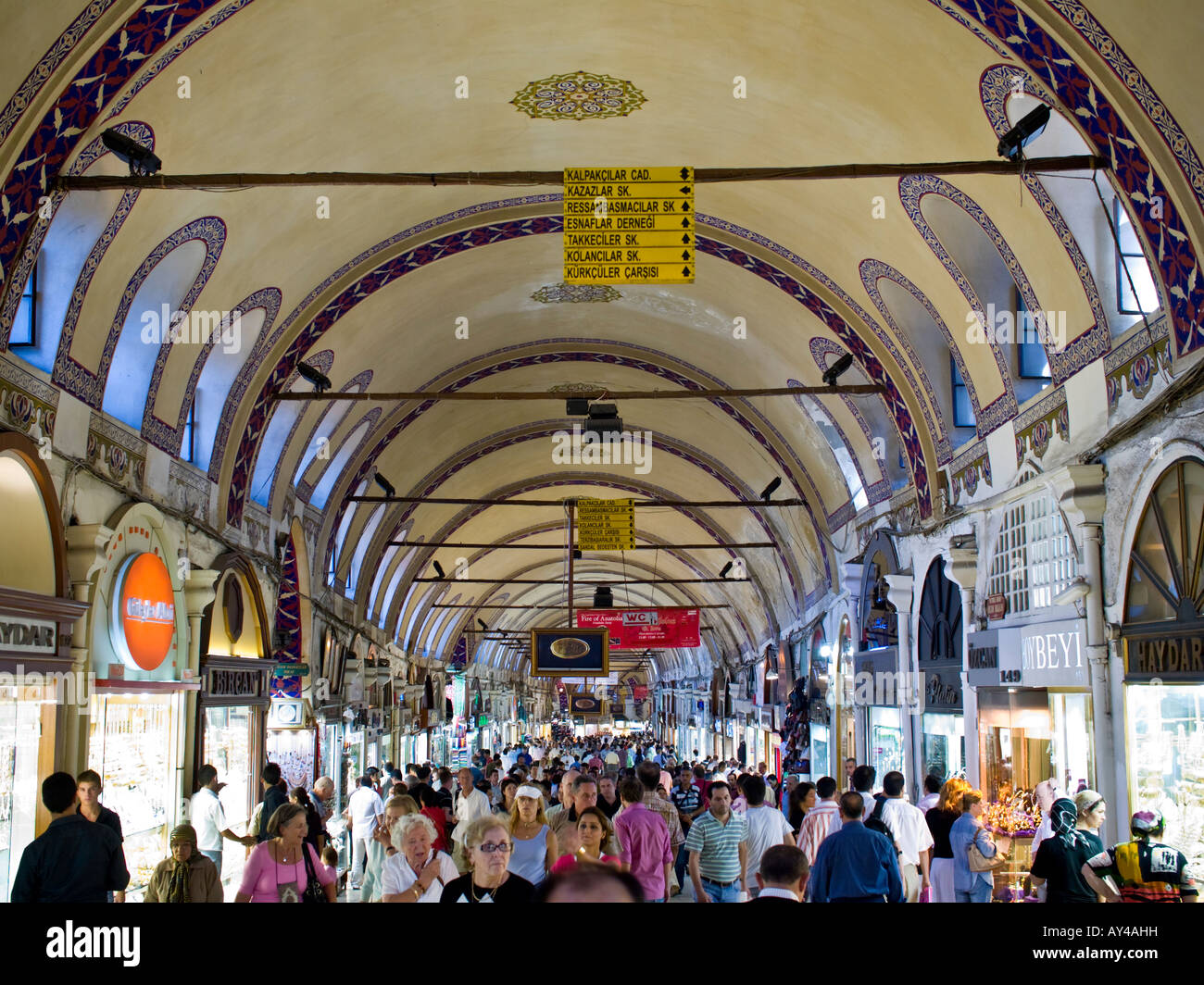 The Grand Bazaar Istanbul Turkey Stock Photo - Alamy