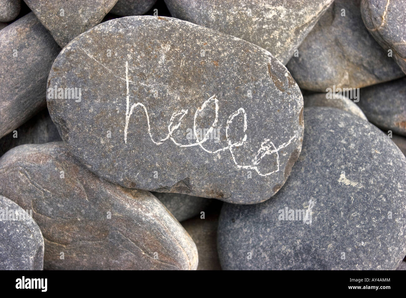 Word „welcome” on stone hi-res stock photography and images - Alamy