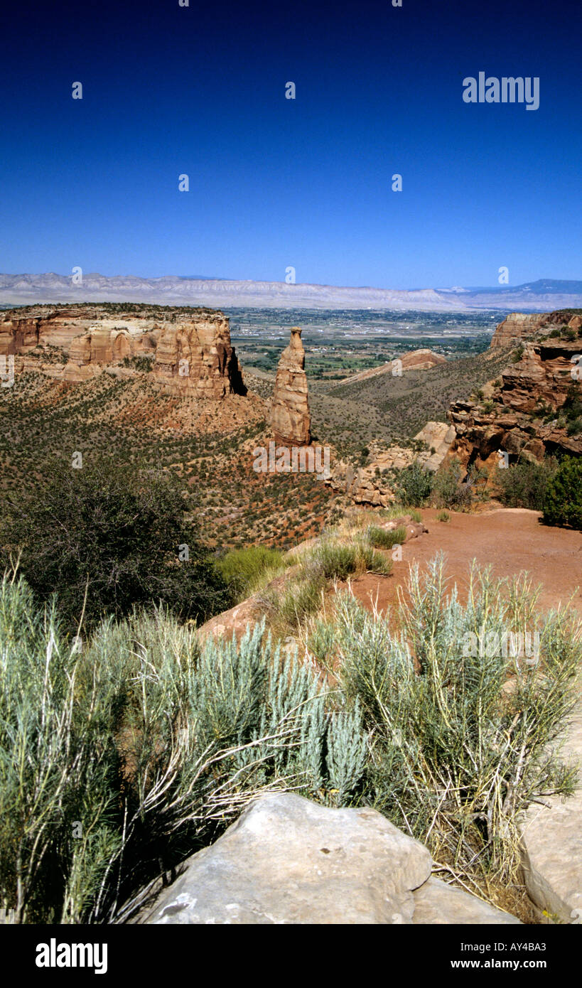 Balanced Rock, Colorado National Monument,Colorado, USA Stock Photo - Alamy