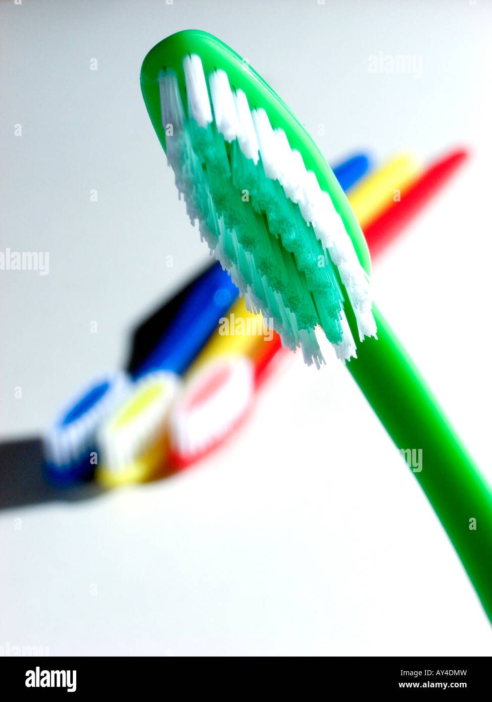 Toothbrushes Still life Stock Photo - Alamy