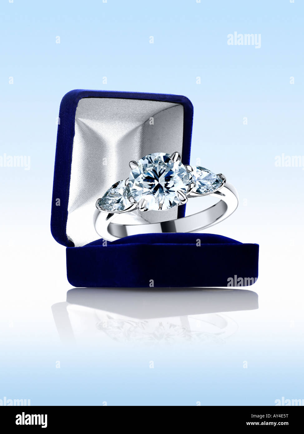 diamond engagement ring Stock Photo - Alamy