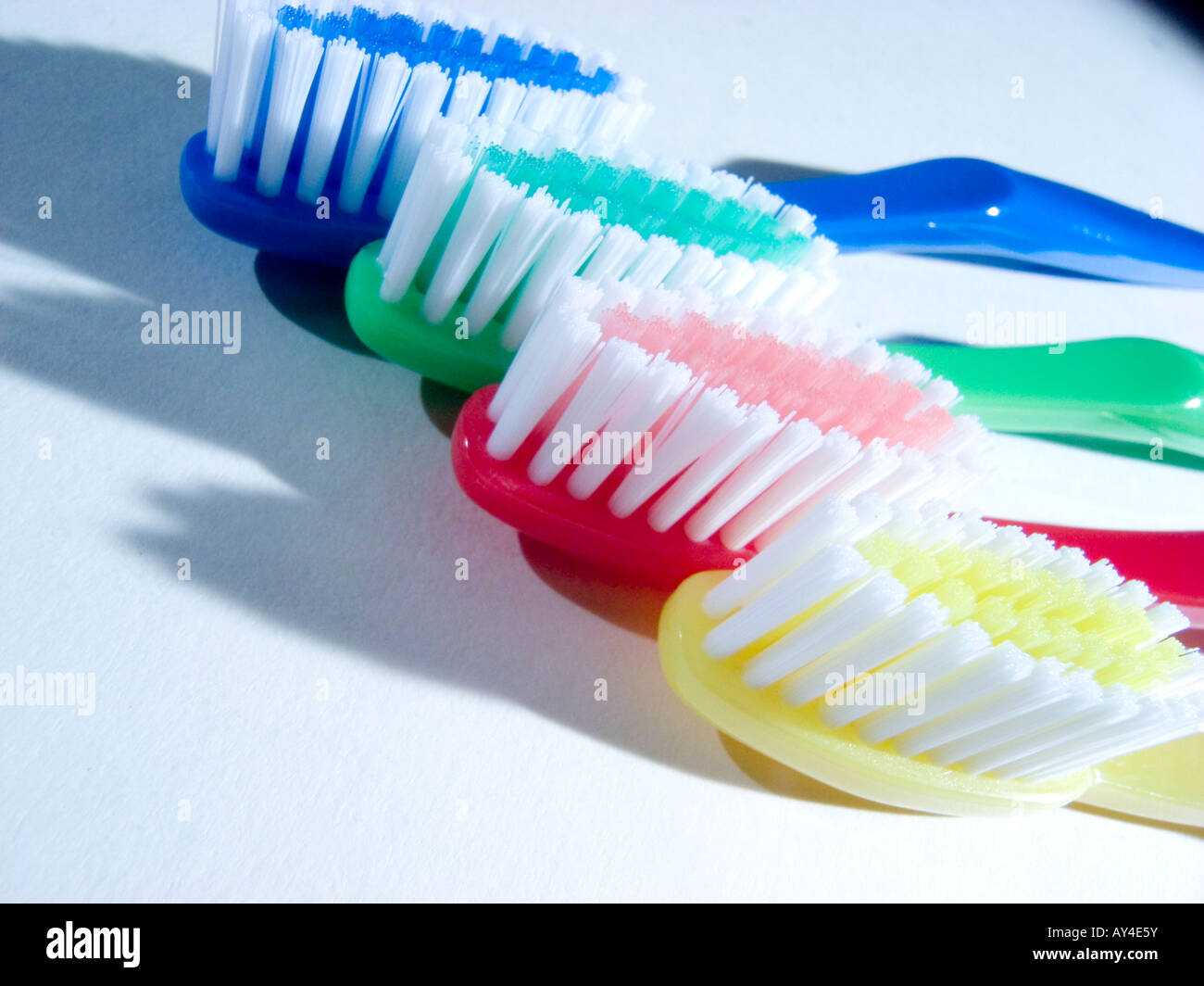 Toothbrushes Still life Stock Photo - Alamy