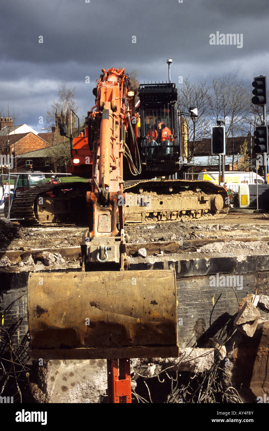 Earth Mover At Work Stock Photo - Alamy