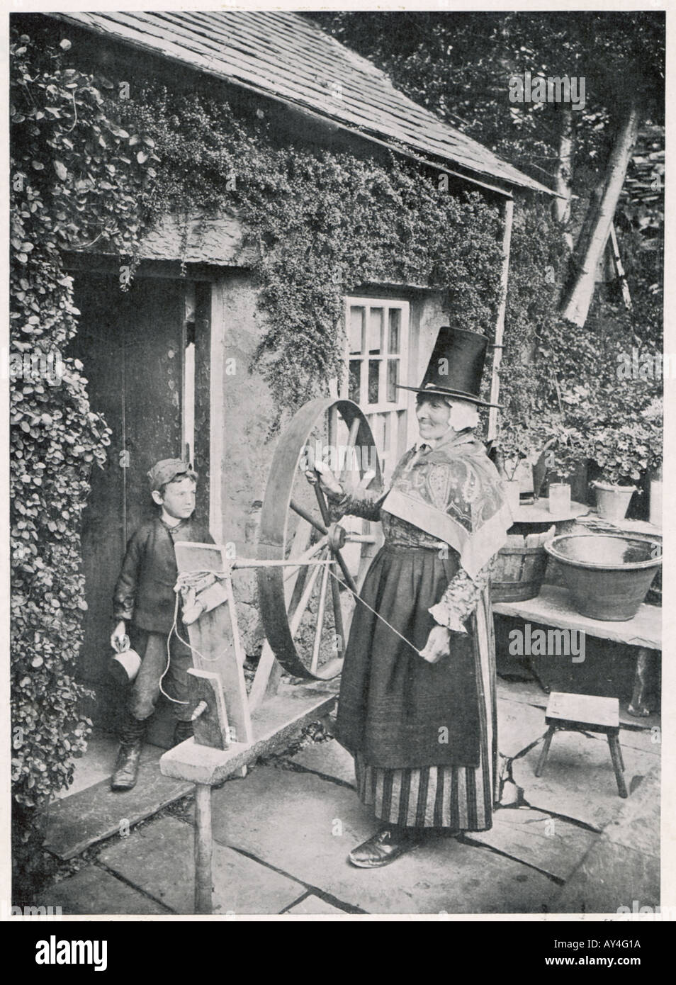 The spinning wheel wales hi-res stock photography and images - Alamy