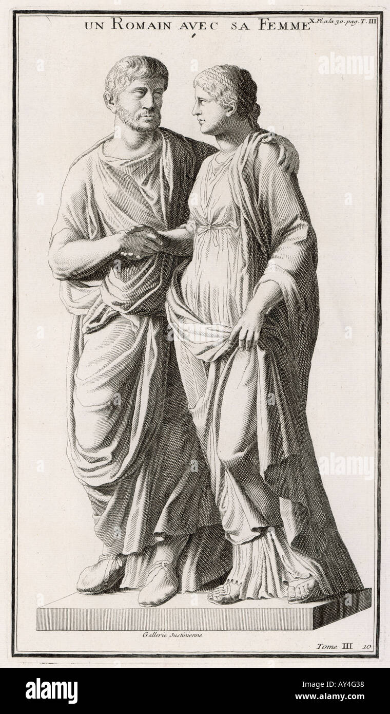 Roman couple hi-res stock photography and images - Alamy