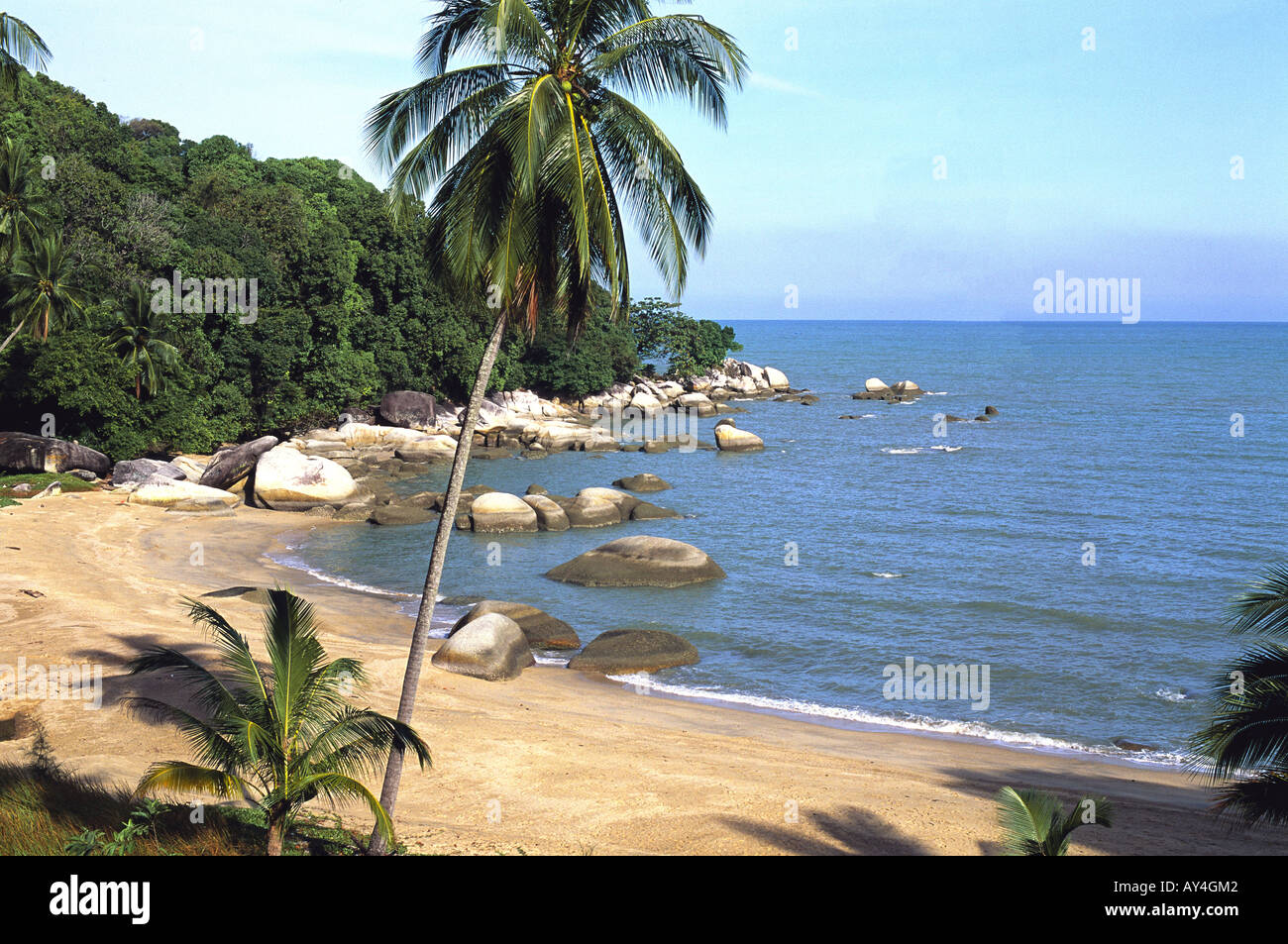 Malaysia Penang Tanjung Bunga Stock Photo - Alamy