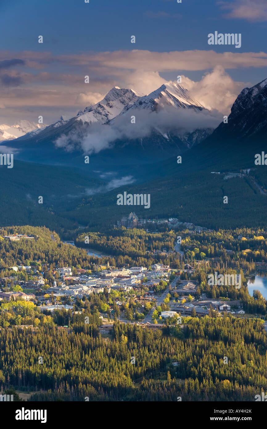 Banff town aerial hi-res stock photography and images - Alamy