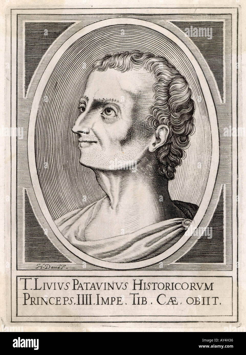 Titus Livius H David Stock Photo - Alamy