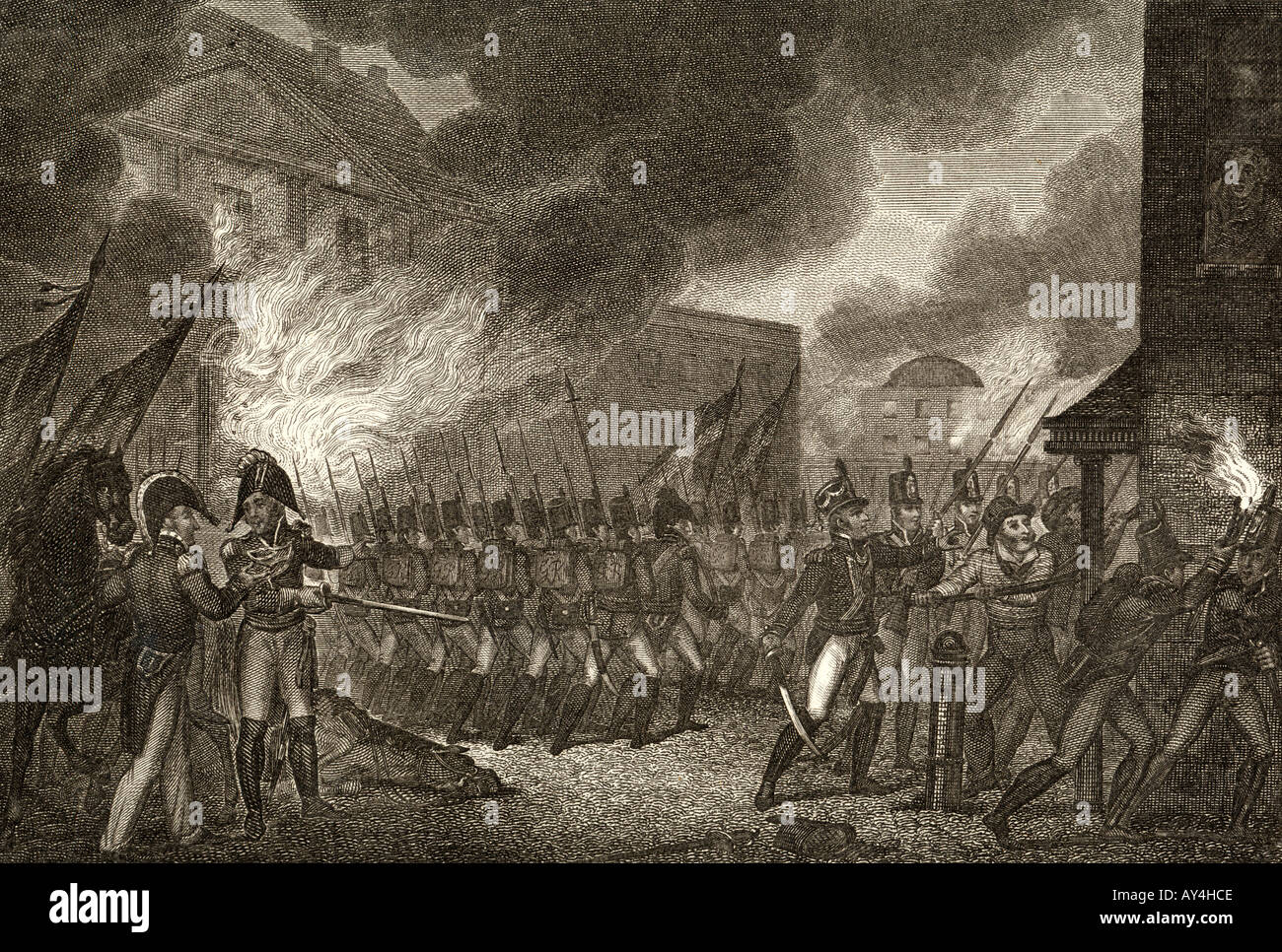 Burning of washington hi-res stock photography and images - Alamy
