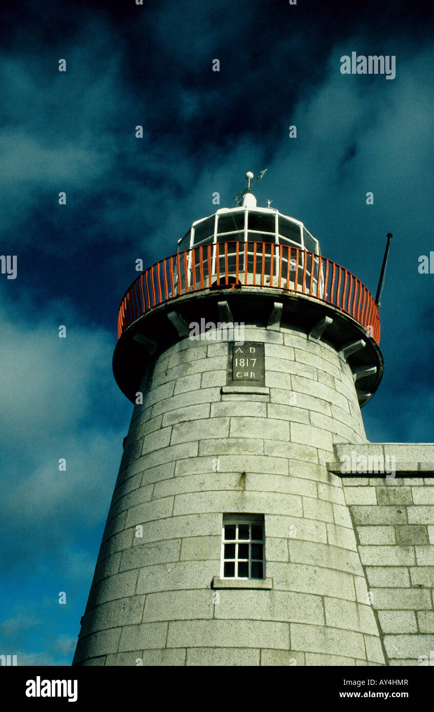 Howth lighthouse, Dublin Bay, Ireland Stock Photo - Alamy