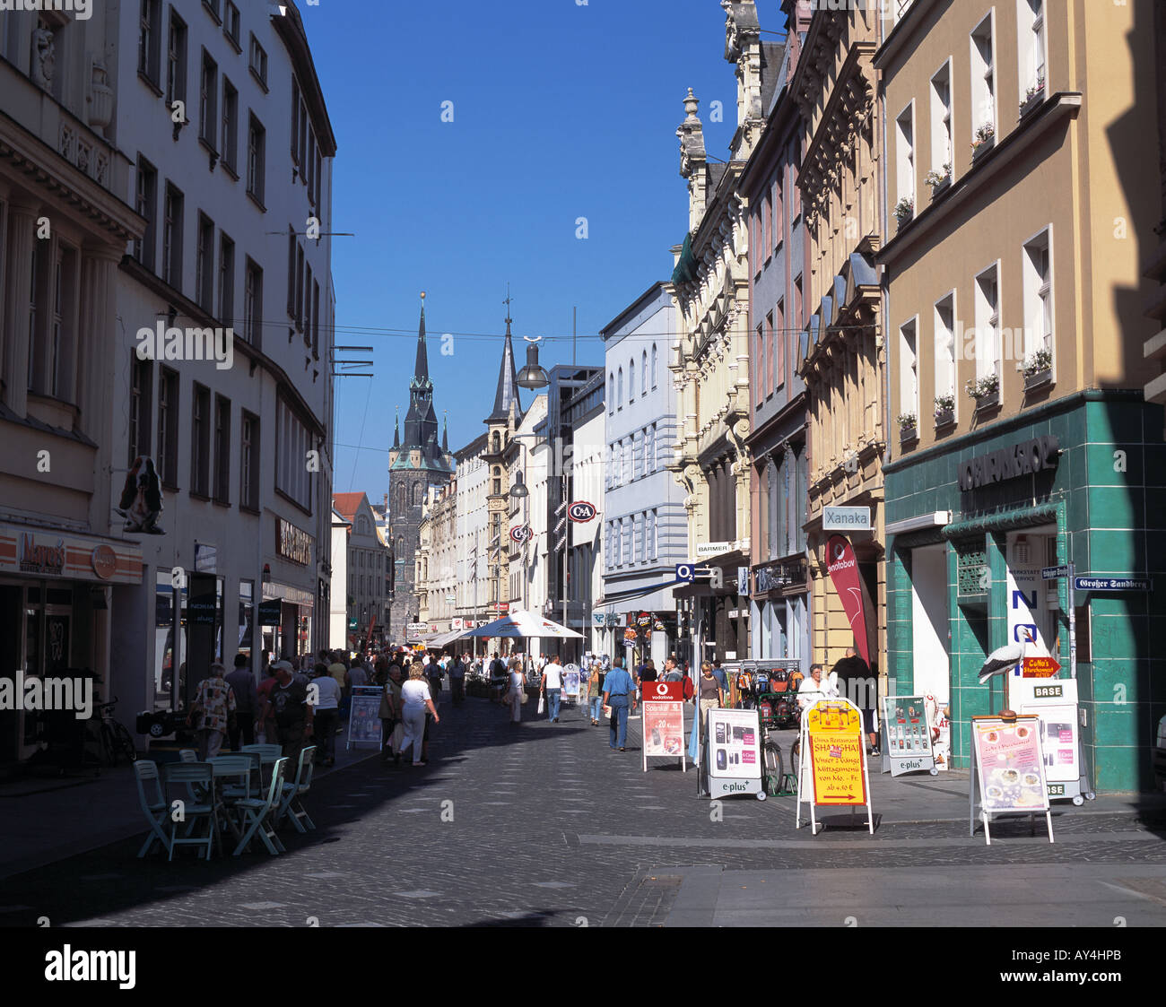 Leipziger strasse und turm hi-res stock photography and images - Alamy