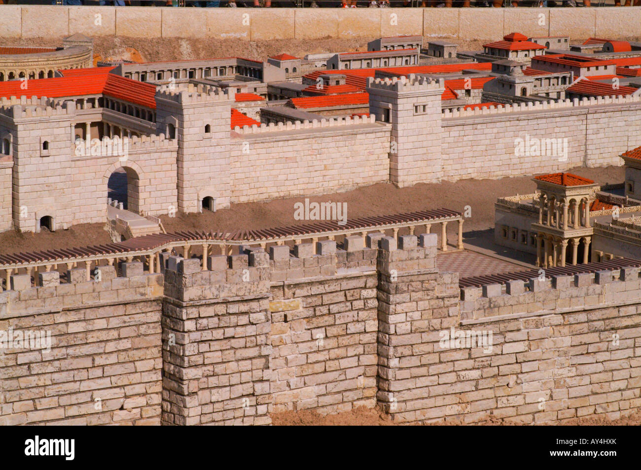 Israel Jerusalem Israel Museum Model of Jerusalem in the late second ...