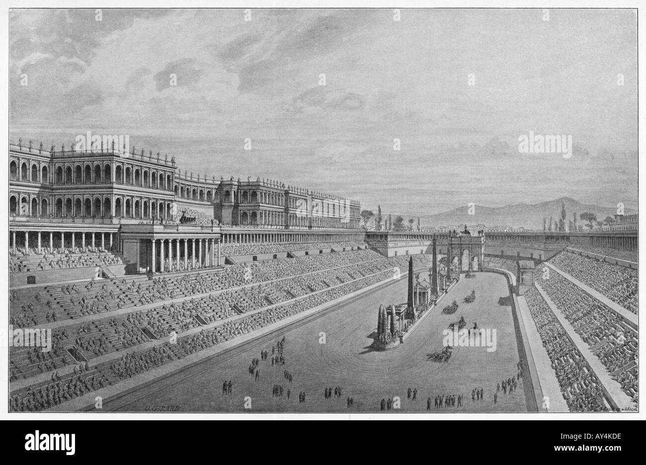 Rome Circus Maximus Stock Photo - Alamy