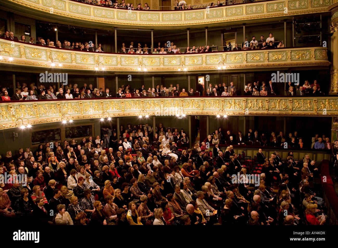 opera house in Riga Lettland Stock Photo - Alamy