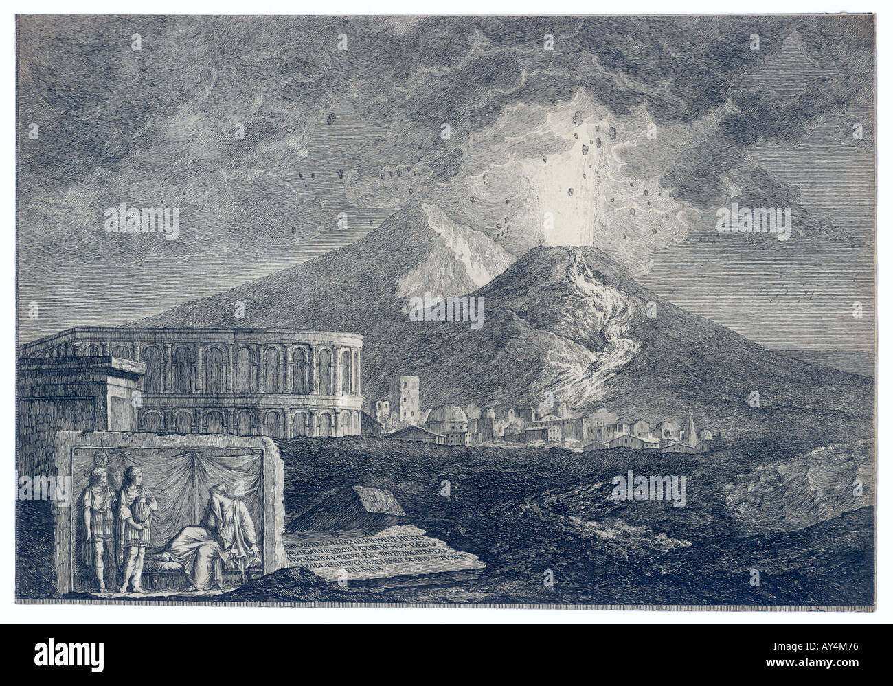 Vesuvius eruption 79 hi-res stock photography and images - Alamy