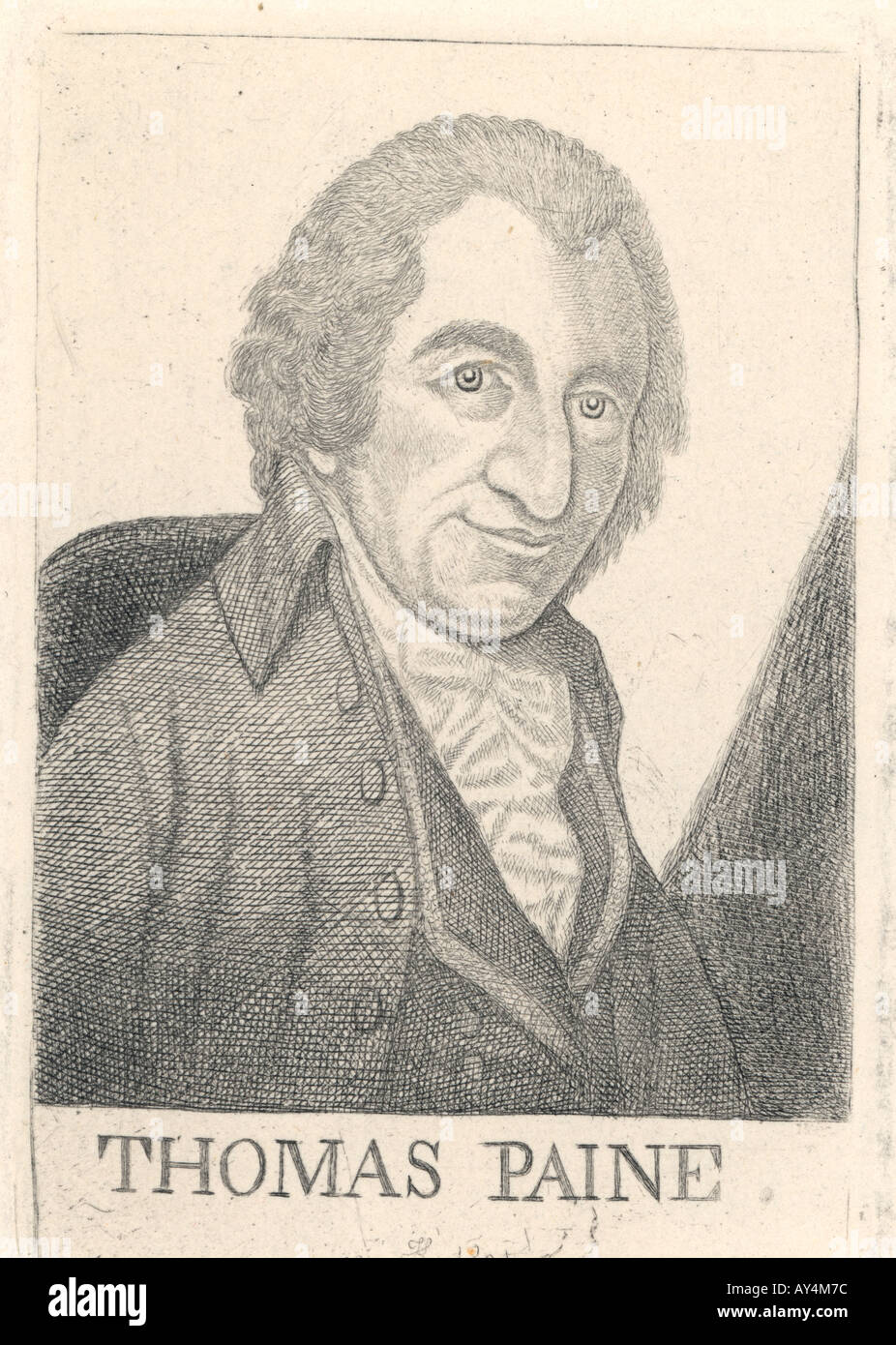 Thomas Paine John Kay Stock Photo - Alamy