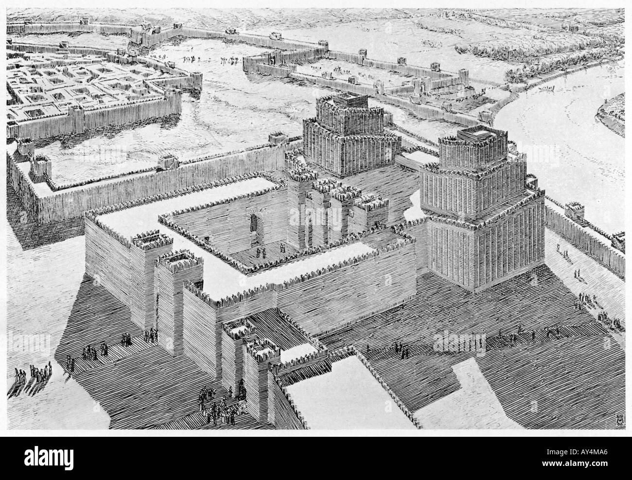 Assur temple hi-res stock photography and images - Alamy