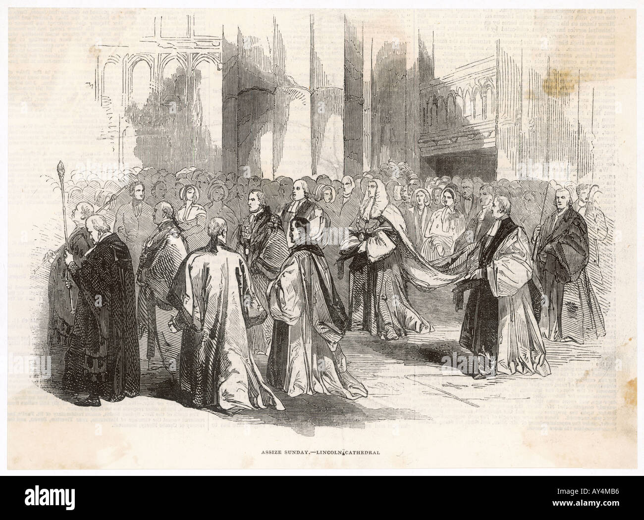 Assize procession hi-res stock photography and images - Alamy