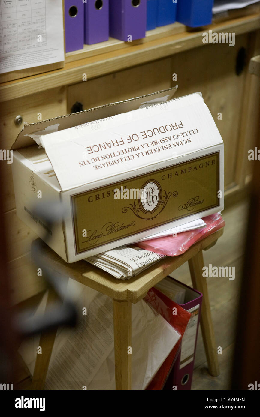 Case of Champagne Stock Photo - Alamy