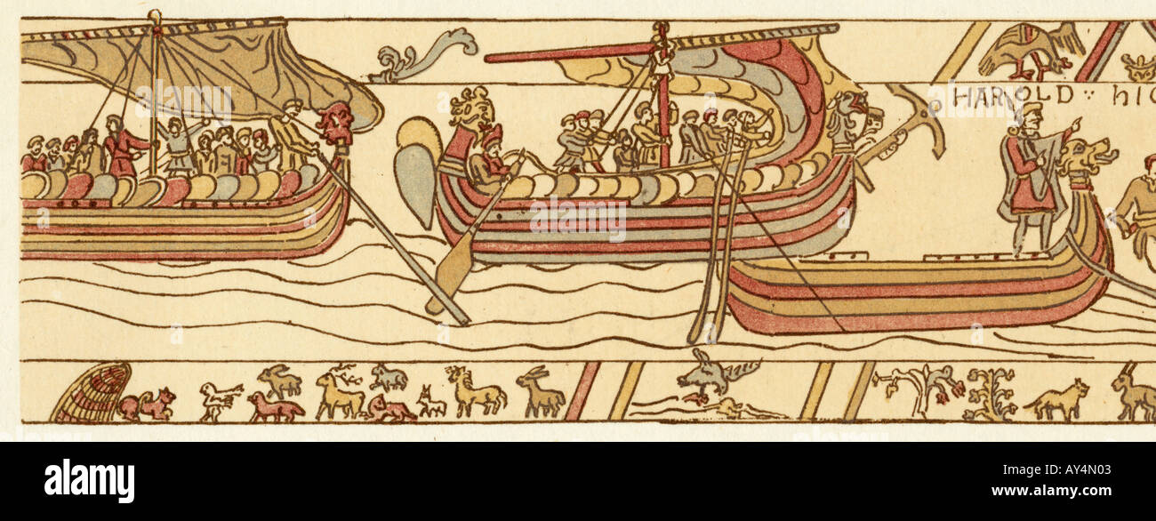 Norman Conquest 2 Of 16 Stock Photo - Alamy