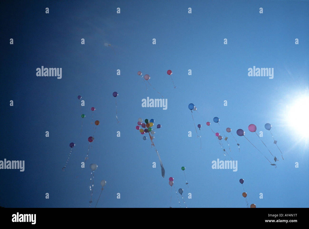 Fling balloons hi-res stock photography and images - Alamy