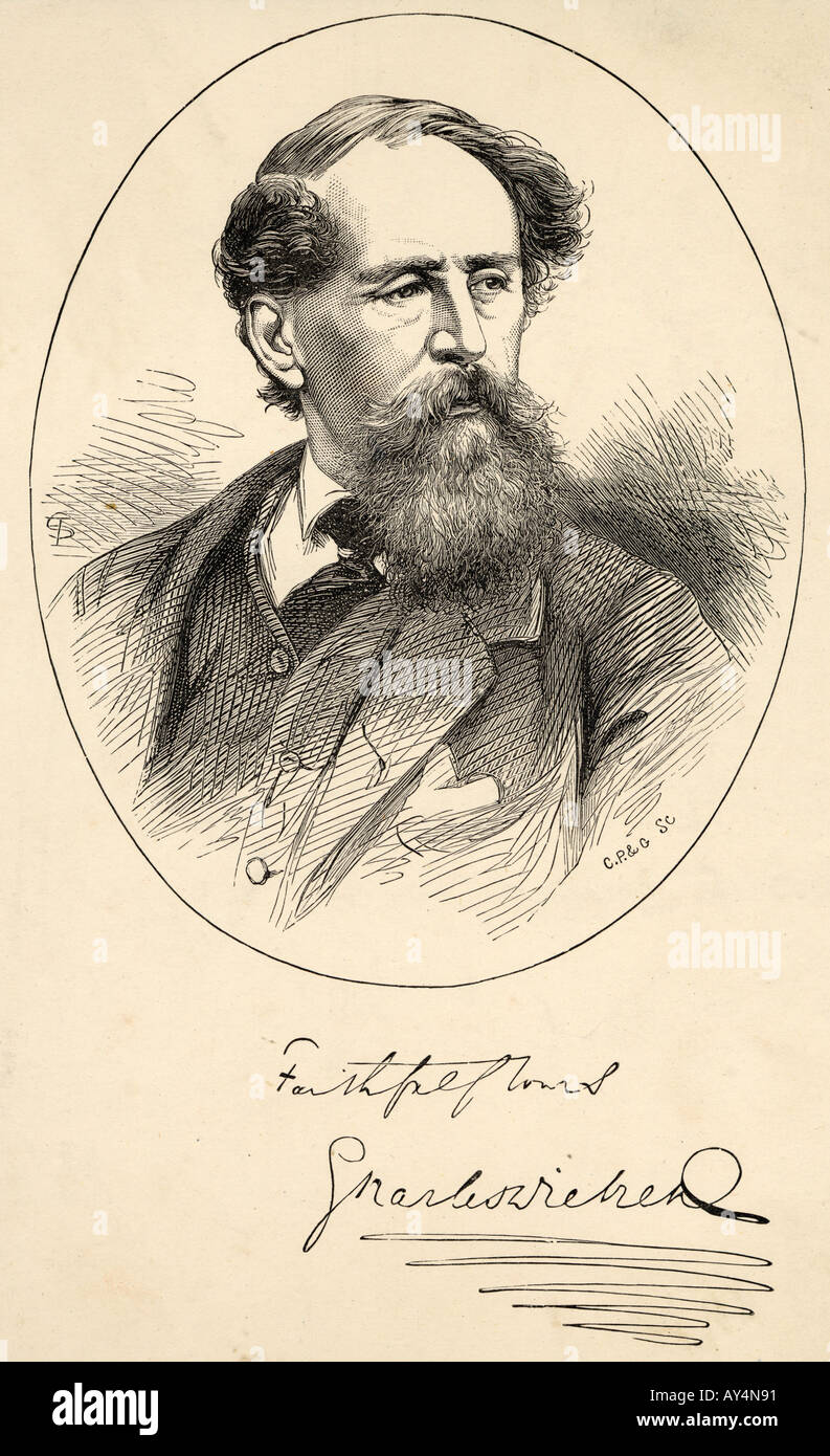 Charles dickens signature hi-res stock photography and images - Alamy
