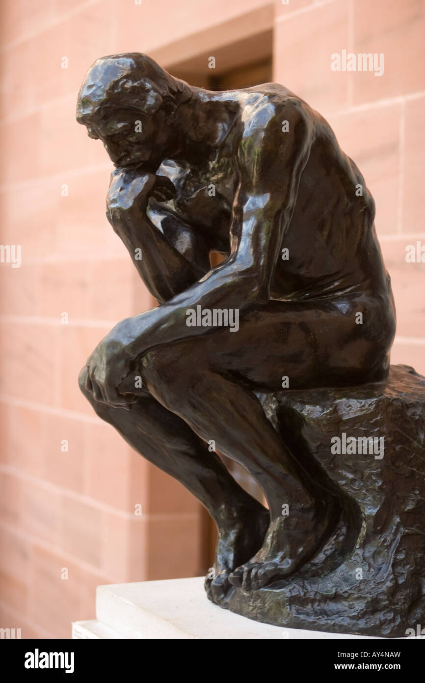 Rodin Sculpture The Burrell Collection Glasgow Scotland Stock Photo - Alamy