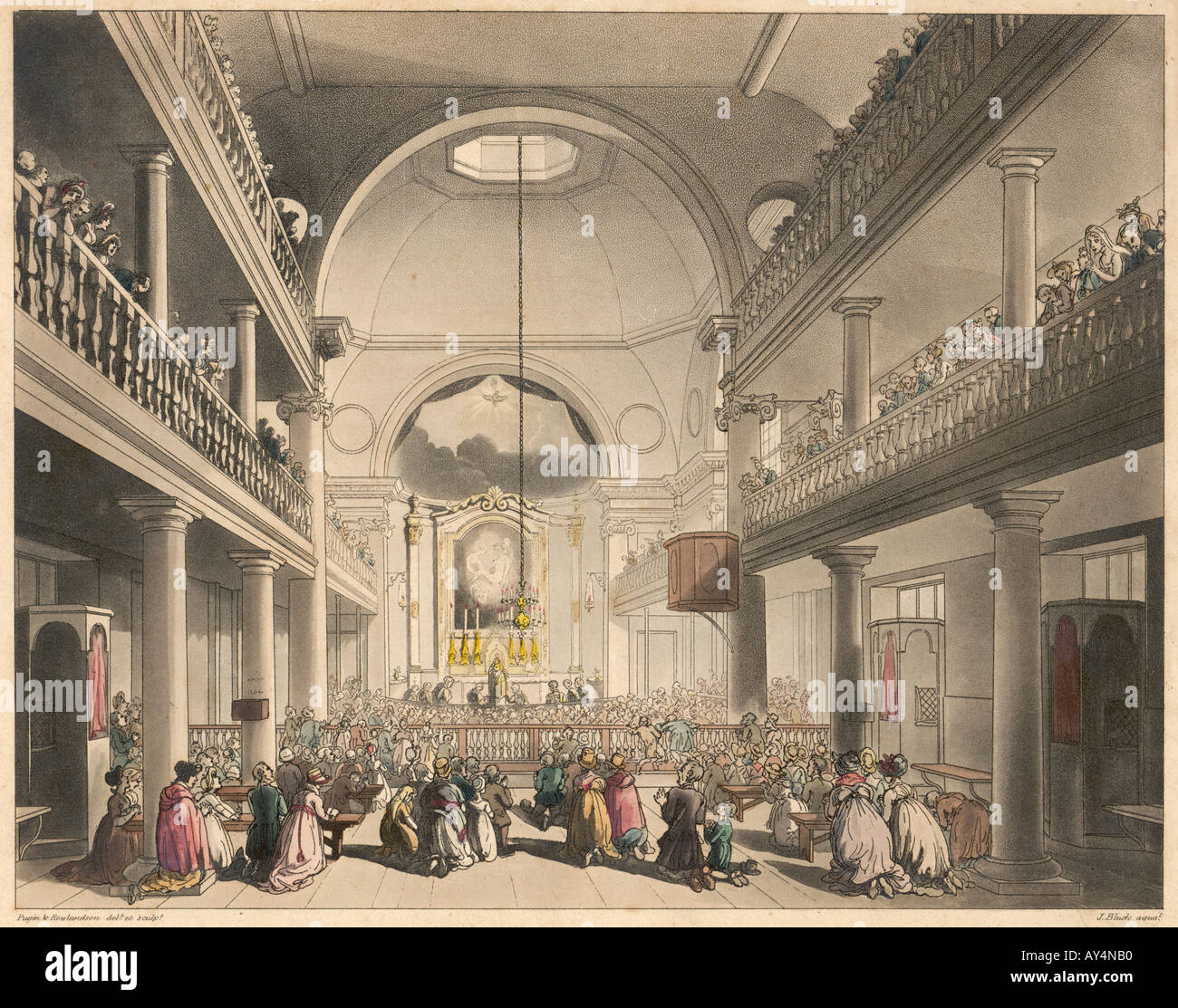 Roman catholic service hi-res stock photography and images - Alamy