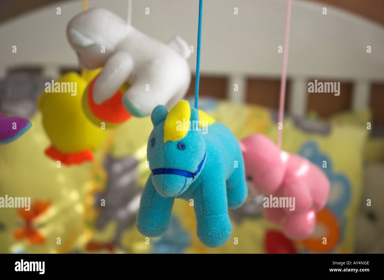 Mobile over crib close hi-res stock photography and images - Alamy