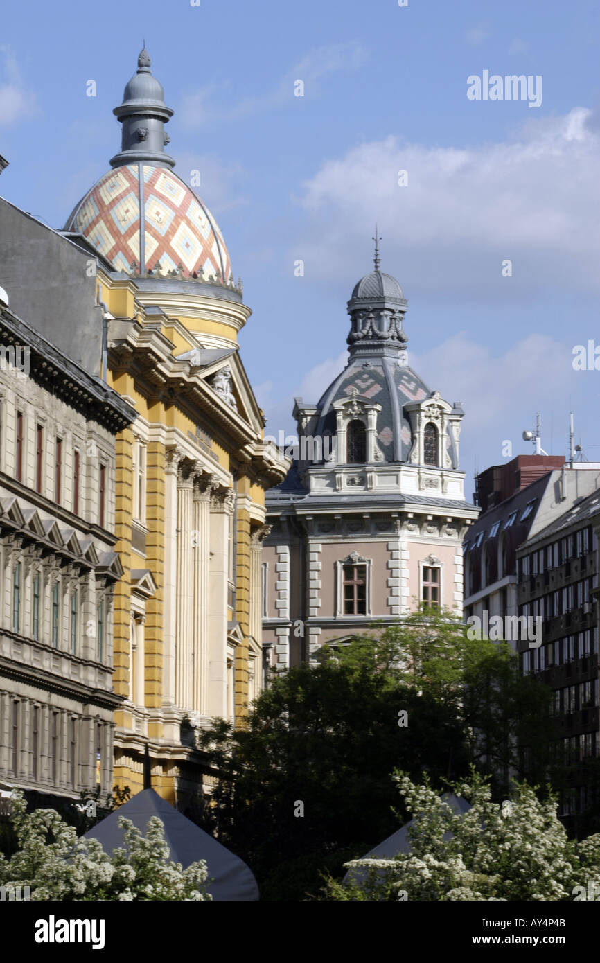 Domes buildings and culture of Budapest Stock Photo - Alamy