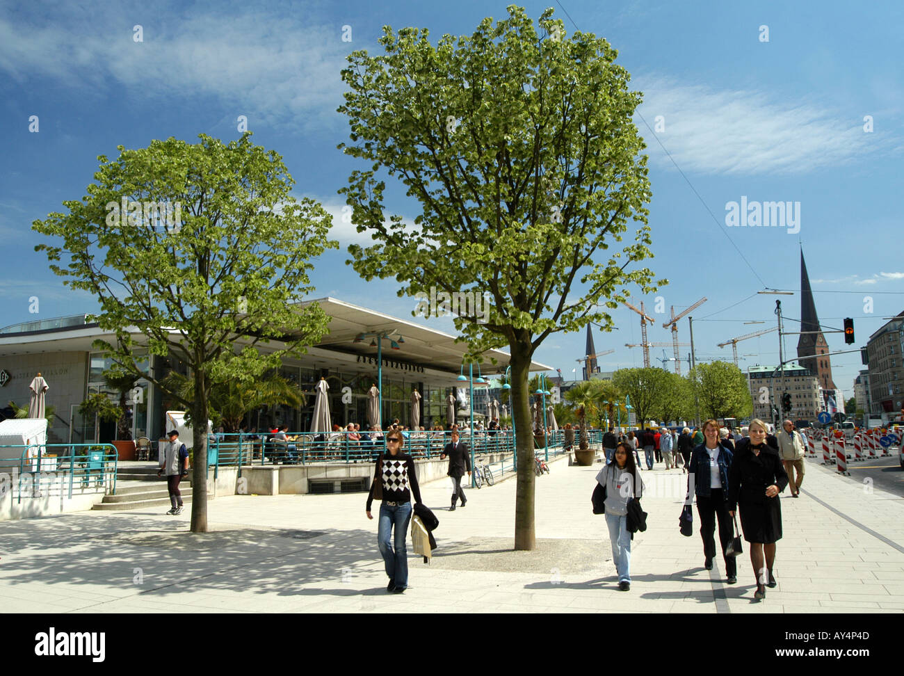 Alster pavilion hi-res stock photography and images - Alamy