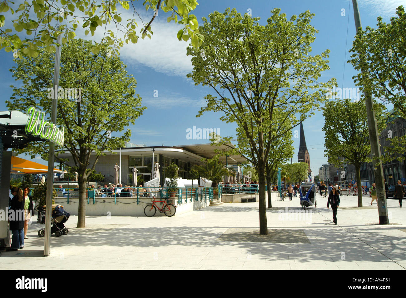 Alster pavilion hi-res stock photography and images - Alamy