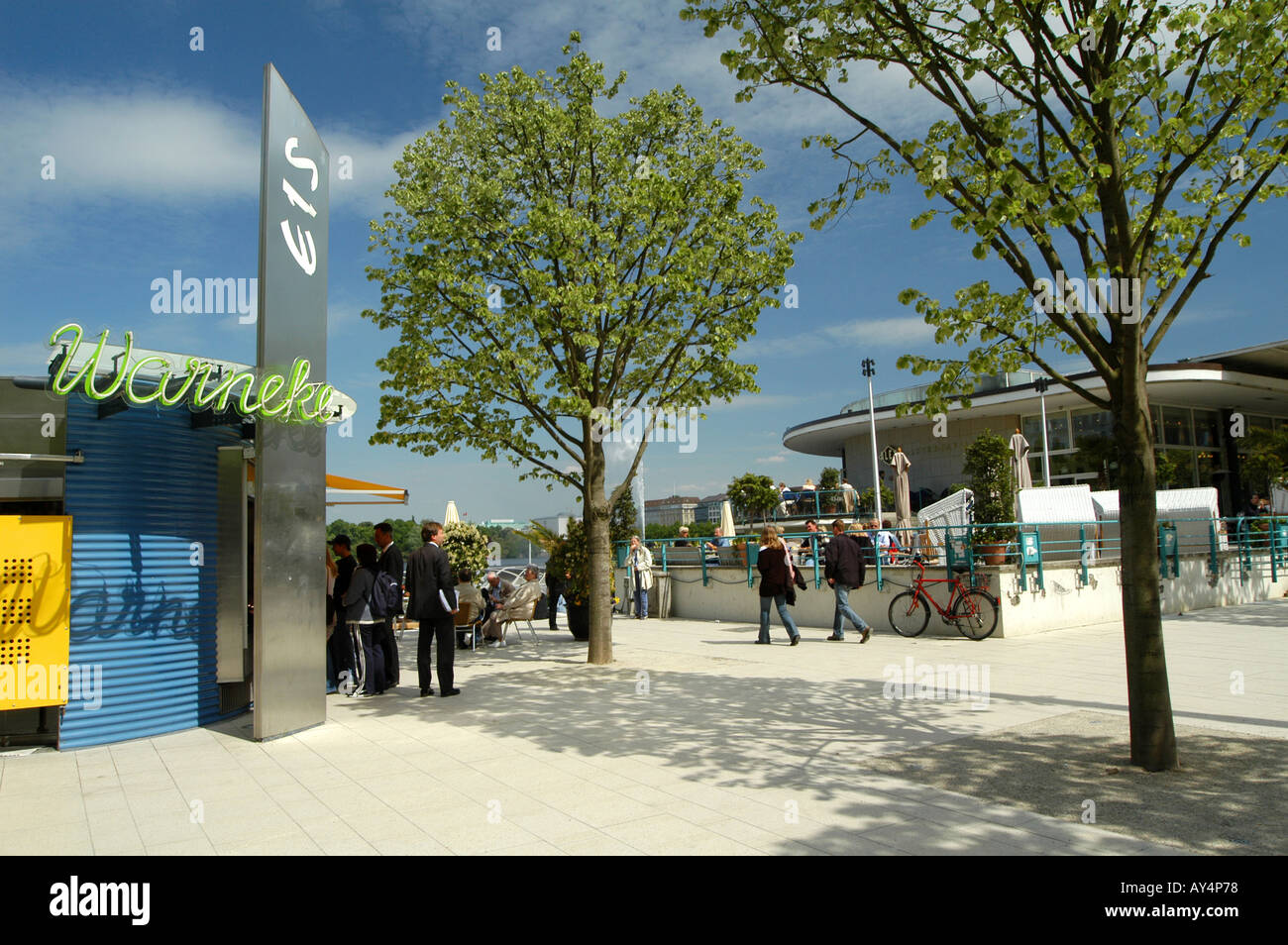 Alster pavilion hi-res stock photography and images - Alamy