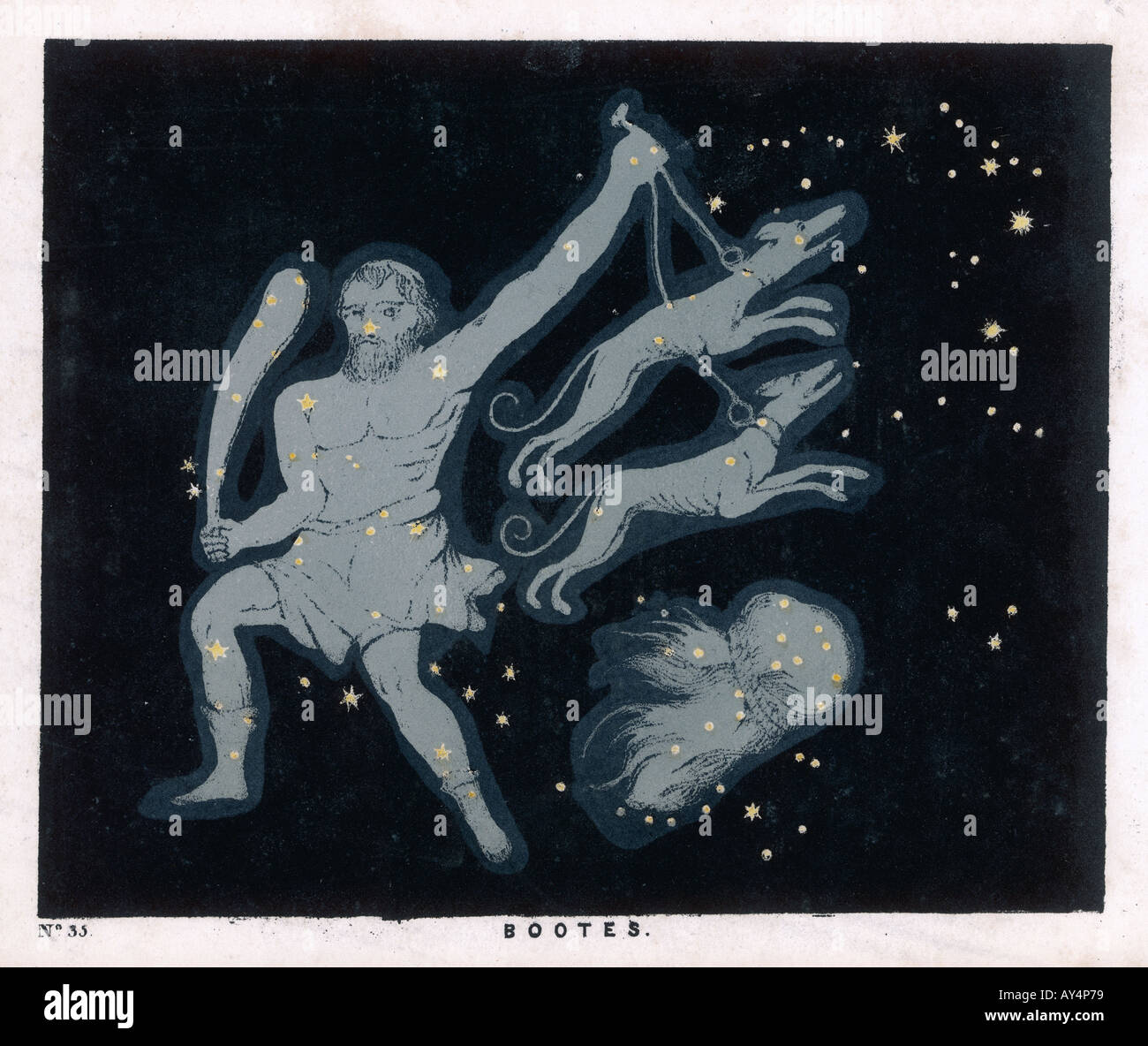 Bootes constellation hi-res stock photography and images - Alamy
