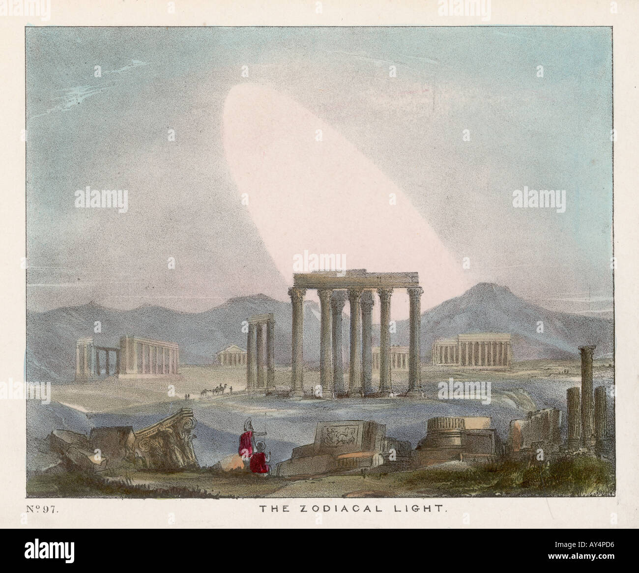 Zodiacal Light Blunt Stock Photo - Alamy