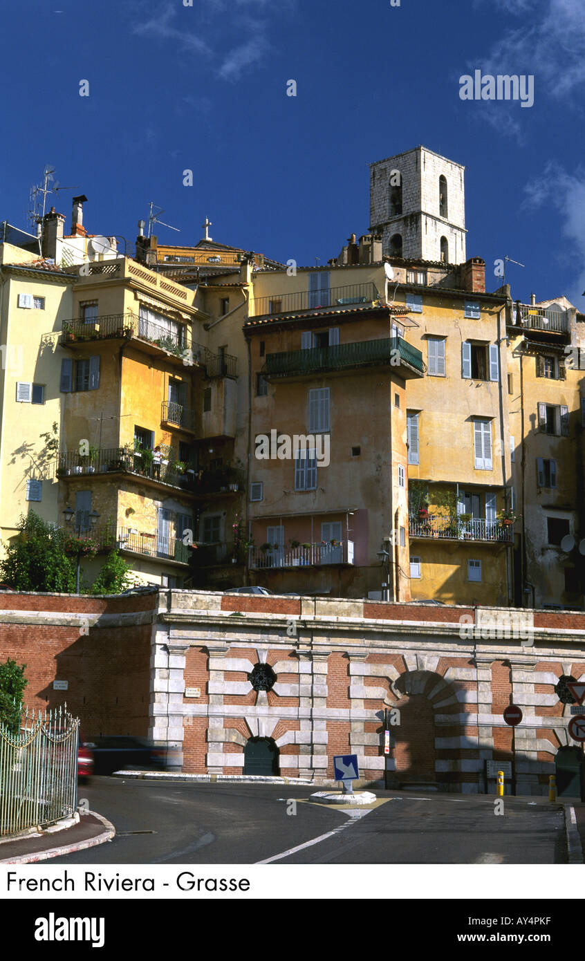French Riviera Grasse Stock Photo - Alamy