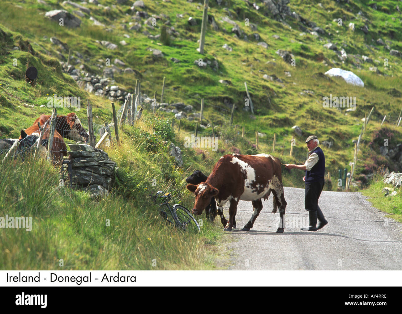 Ireland Donegal Ardara Stock Photo - Alamy