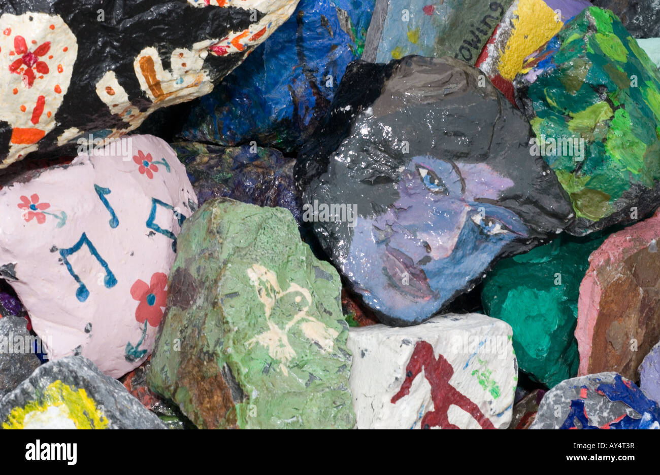 Paper mash object produced by children Stock Photo - Alamy