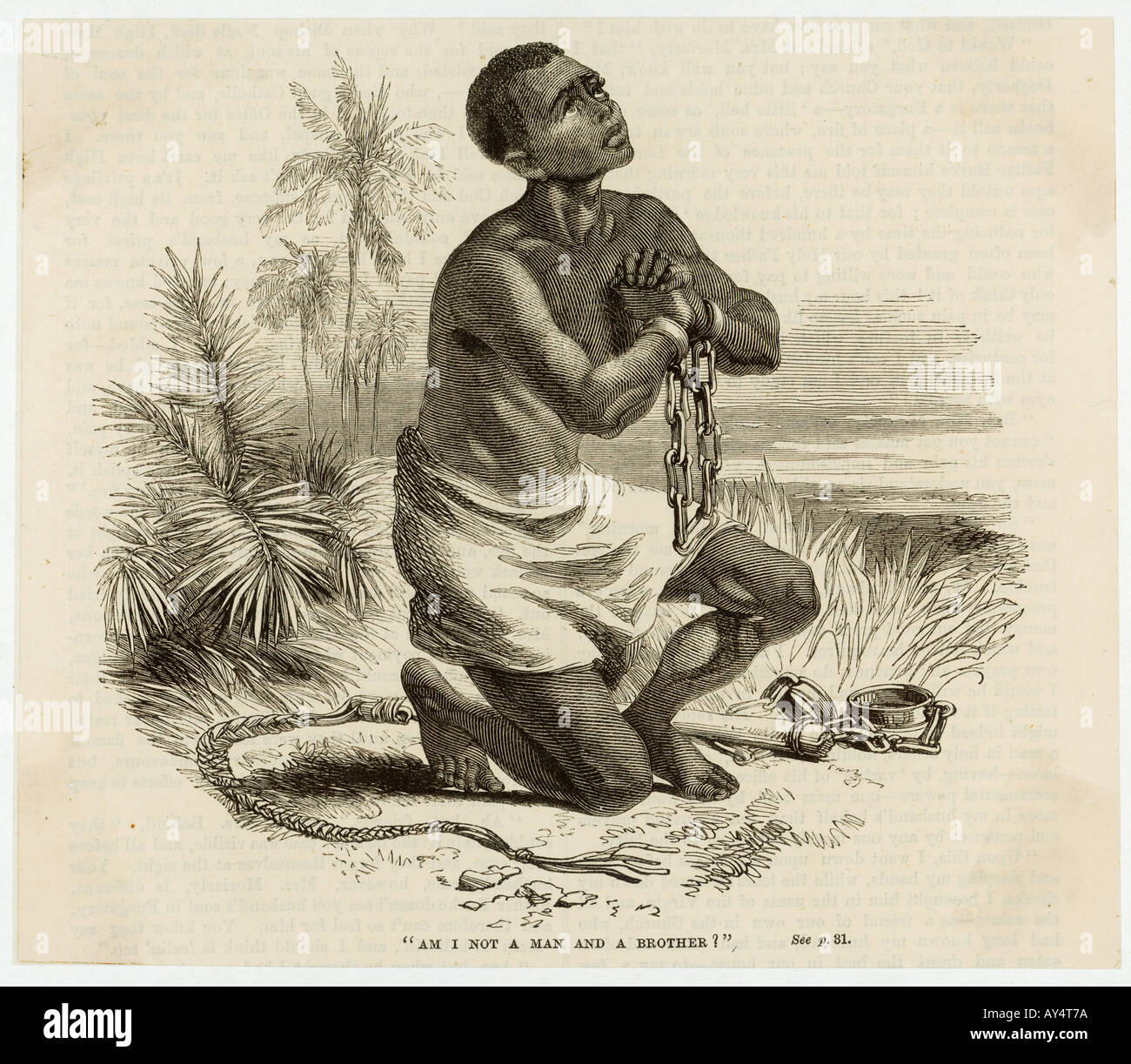 Shackled slave hi-res stock photography and images - Alamy