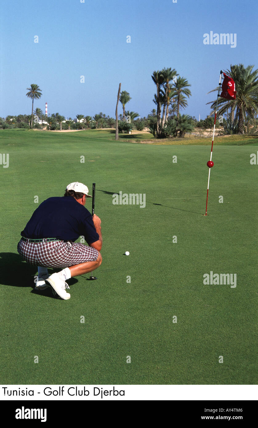 Tunisia Golf Club Djerba Stock Photo - Alamy