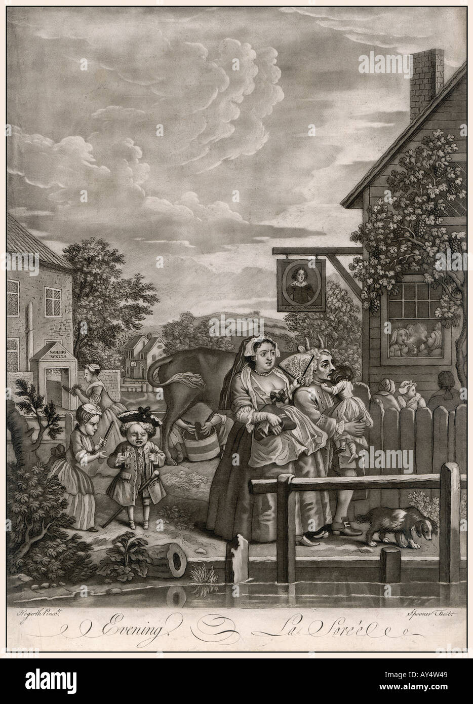 1738 by hogarth hi-res stock photography and images - Alamy