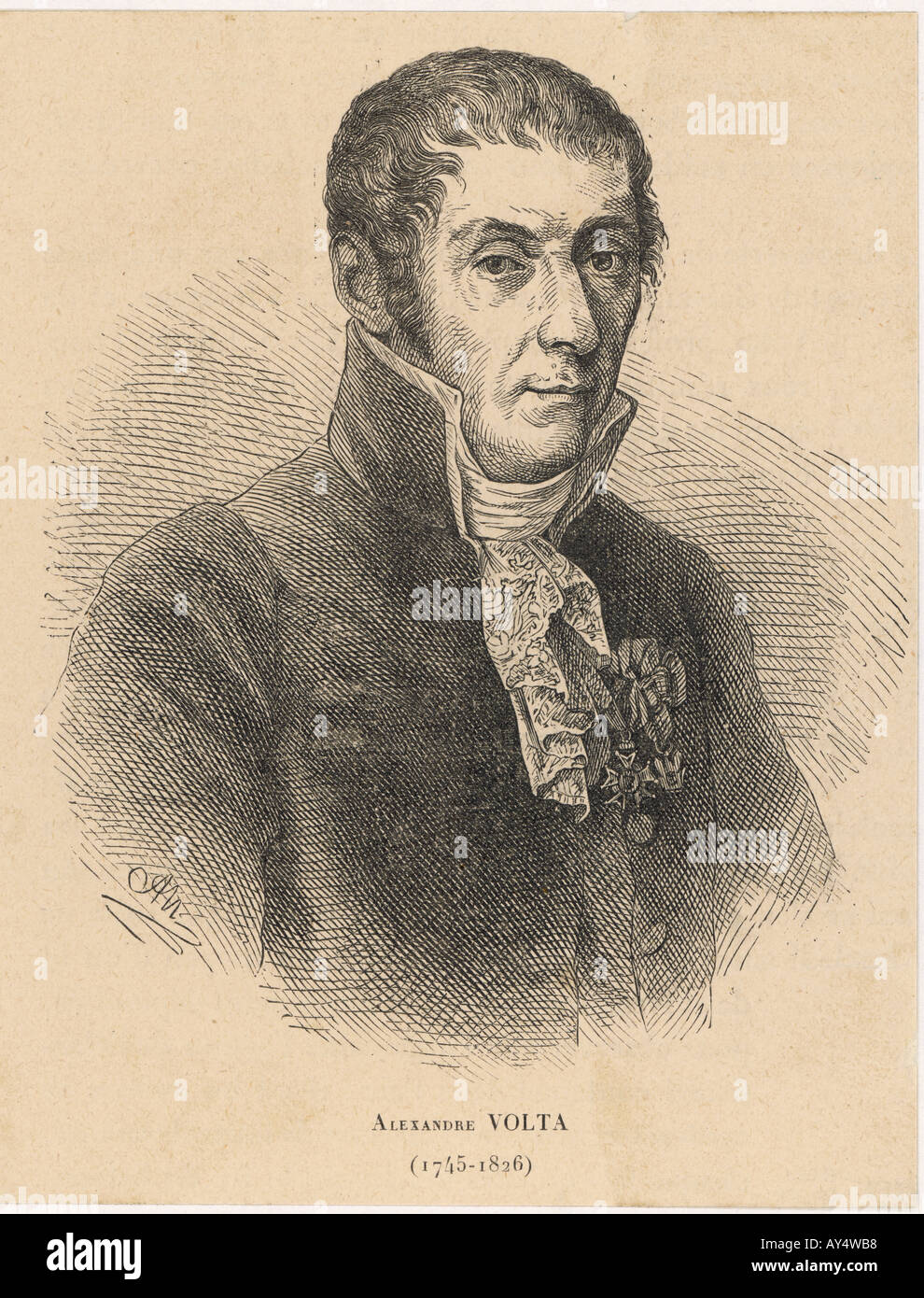 Alessandro volta hi-res stock photography and images - Alamy