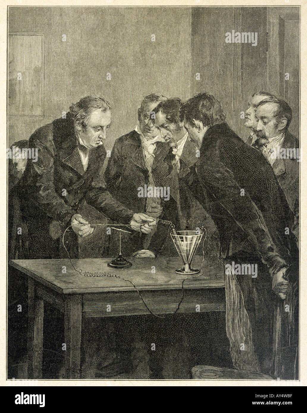 Oersted Experiment 2 Stock Photo - Alamy