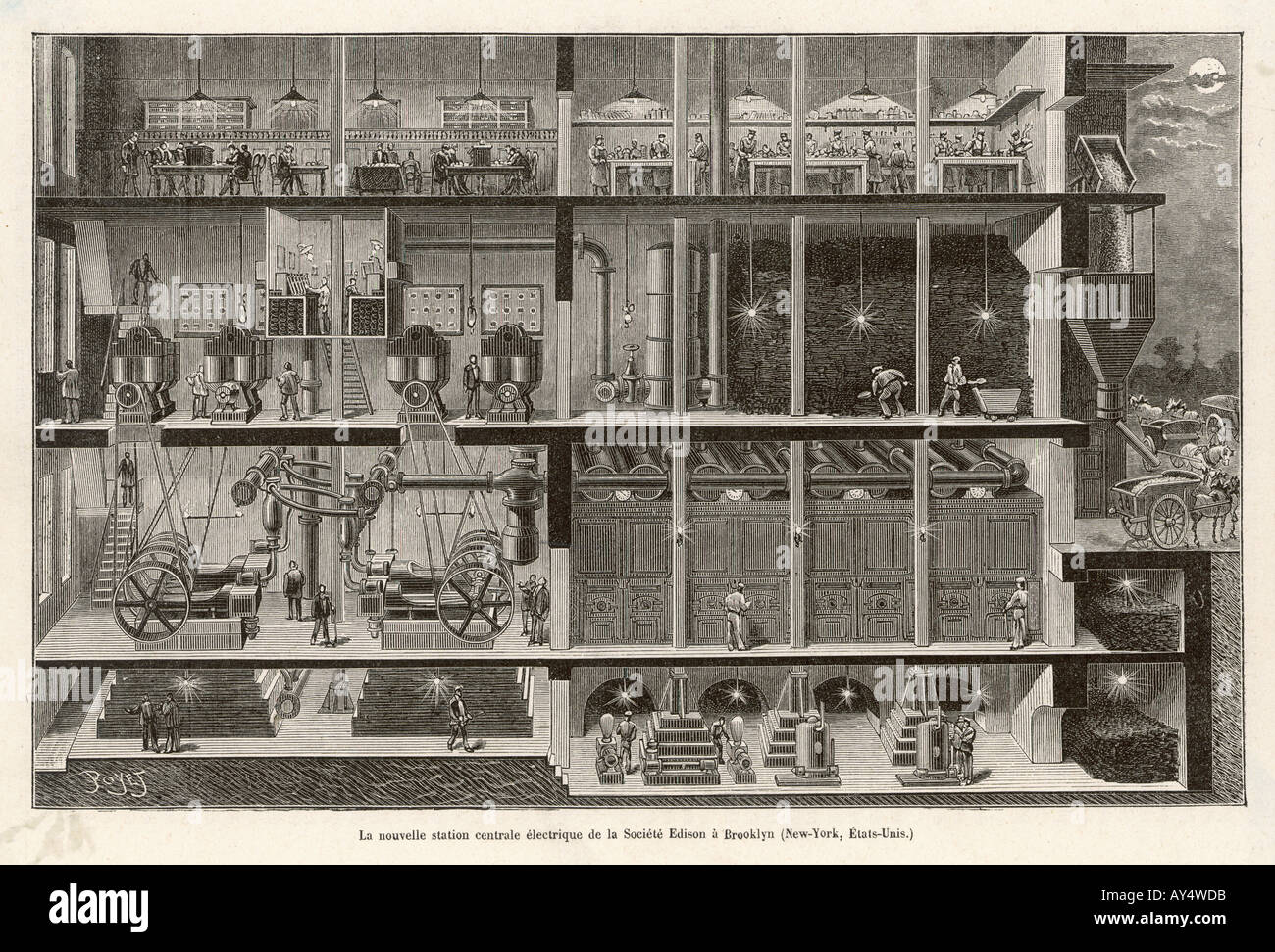 Edison Electricity Ny Stock Photo - Alamy