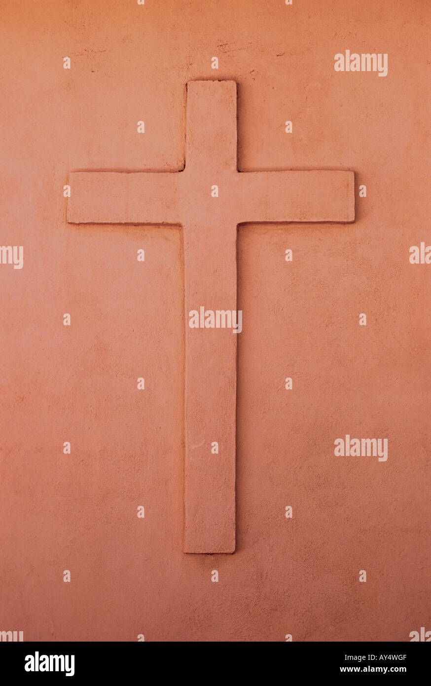 Cross adobe wall hi-res stock photography and images - Alamy